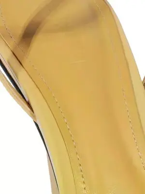 Schutz Patent-finish Sculptural-heel Sandals