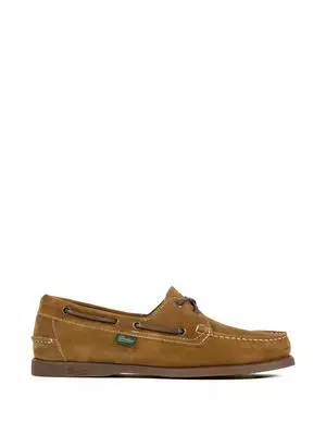 Paraboot Contrast Stitching Flats For Women
