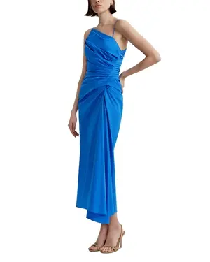 A.L.C. Juno Asymmetric Midi Dress