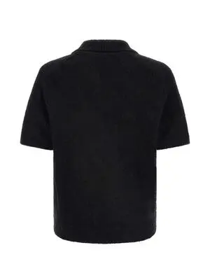 Lacoste Logo-embroidered Polo Shirt - Black