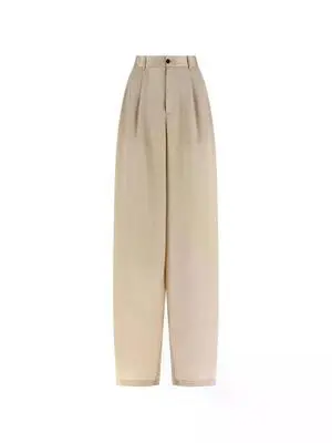 MAISON JEJIA Crinkled-effect Tailored Trousers