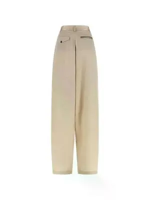 MAISON JEJIA Crinkled-effect Tailored Trousers