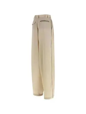 MAISON JEJIA Crinkled-effect Tailored Trousers