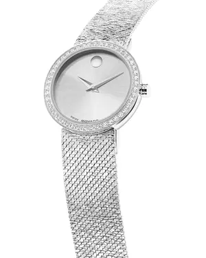 Movado Museum Velura Watch, 25mm