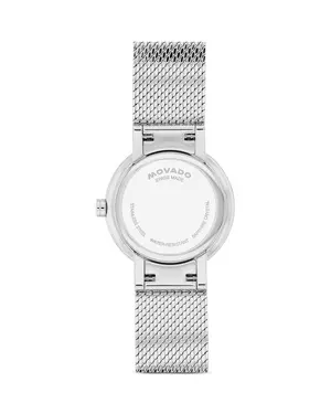 Movado Museum Velura Watch, 25mm