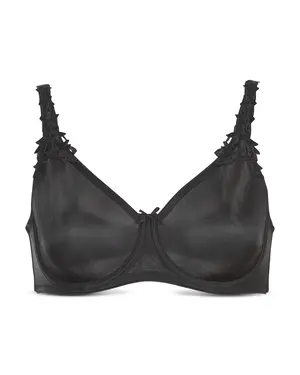 DOMINIQUE INTIMATES Mystique Seamless Minimizer Bra - Black