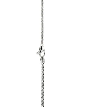 John Hardy Sterling Icon Geometric Tag Pendant Necklace - Silver