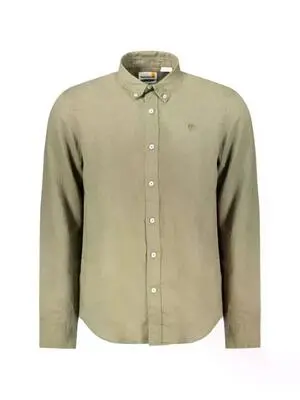 Timberland Button-down Linen Shirt - Neutrals