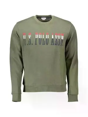 U.s. Polo Assn. Logo-print Crew-neck Sweater