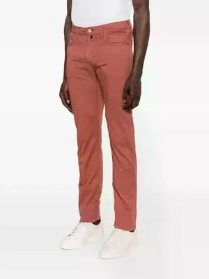 Incotex Slim-fit Trousers - Red