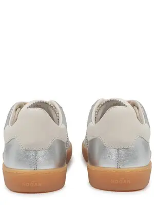 Hogan Low Top Sneakers - Silver
