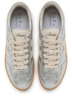 Hogan Low Top Sneakers - Silver