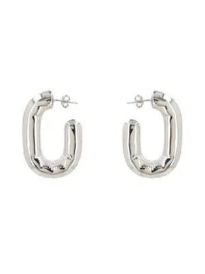 Rabanne Circle Earrings - Silver