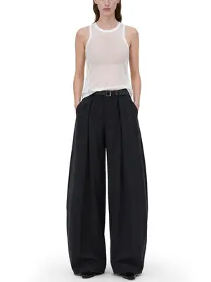 Sacai Sleeveless Chiffon Top