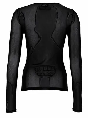 JEAN PAUL GAULTIER Needles Top - Black