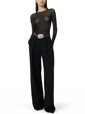 JEAN PAUL GAULTIER Needles Top - Black