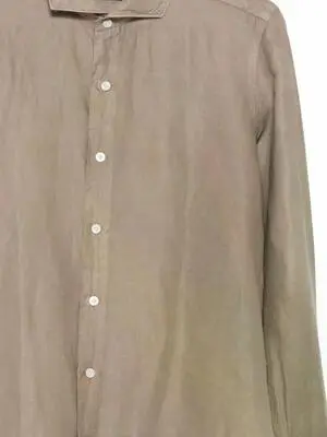 FINAMORE 1925 Spread-collar Button-up Shirt