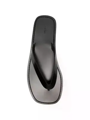 THE ROW City Leather Flip Flops