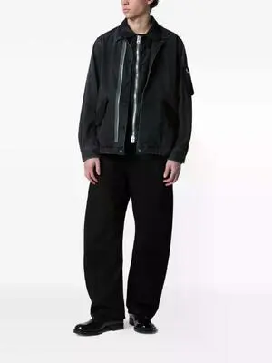 Sacai Zip-up Jacket - Black