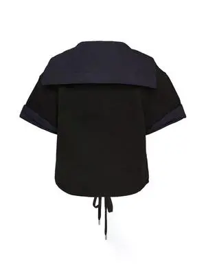 3.1 Phillip Lim Sailor-collar Drawstring Blouse