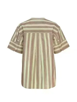 3.1 Phillip Lim Striped-panel Pocket T-shirt