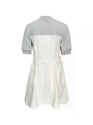 3.1 Phillip Lim Panelled Belted Dress - Grey