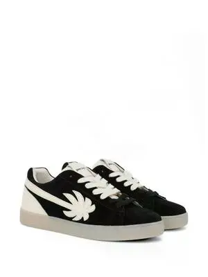 Palm Angels Palm Tennis Lace-up Sneakers - Black
