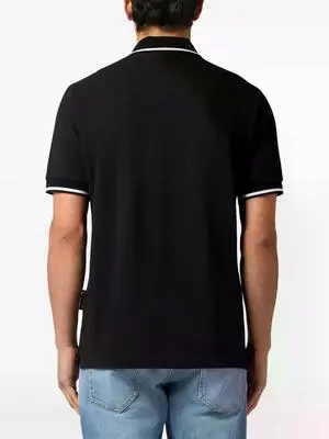Philipp Plein Tennis Patch Polo Shirt
