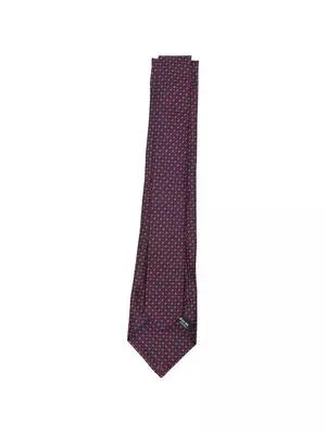 Kiton Geometric-pattern Tie