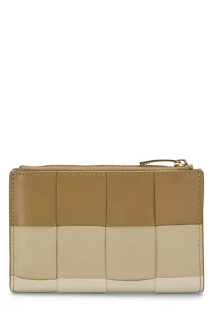 Bottega Veneta Intrecciato Compact Zip Wallet