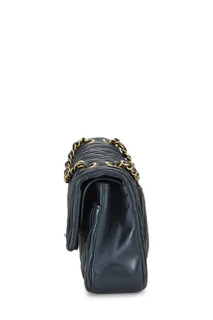Chanel Chevron Pleated Flap Bag Medium