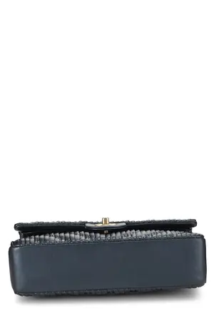 Chanel Chevron Pleated Flap Bag Medium