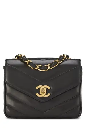 CHANEL Gold-Tone Flap Bags