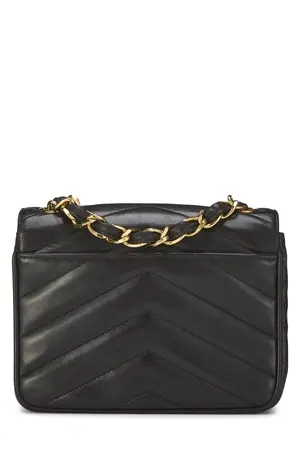 Chanel Lambskin Chevron Flap