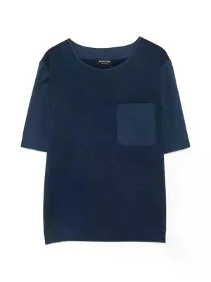 MARGITTES Patch-pocket Short-sleeve T-shirt