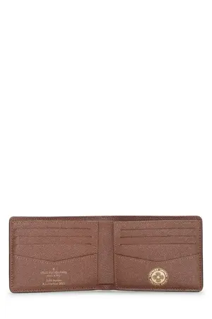 LOUIS VUITTON Multicolor Damier Ebene Slender Wallet