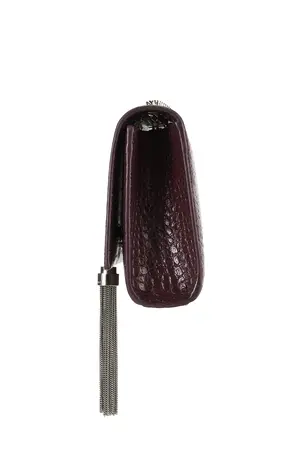 Saint Laurent Embossed Kate Tassel Bag