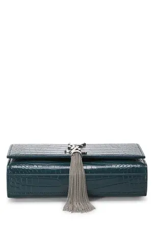 Saint Laurent Embossed Kate Tassel