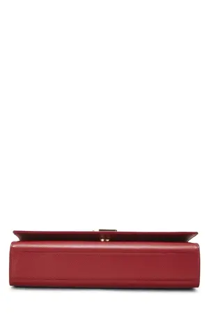 Saint Laurent Grainy Calfskin Kate - Red
