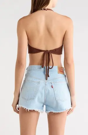 PACSUN Maribel Knit Halter Top