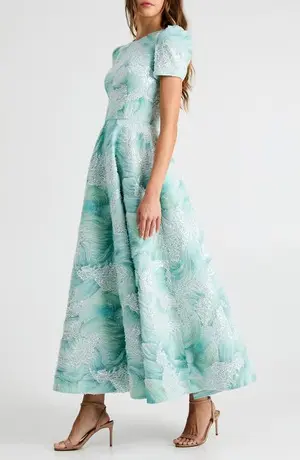 HELSI Eleanor Sequin Fit & Flare Cocktail Dress