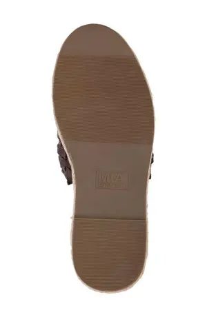 Mia Erin Espadrille Mule - Cheetah