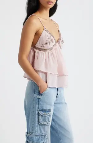 BDG URBAN OUTFITTERS Embroidered Cami