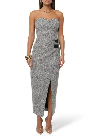 JLUXLABEL Tweed Corset