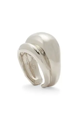 Lady Grey Double Bubble Ring - Silver