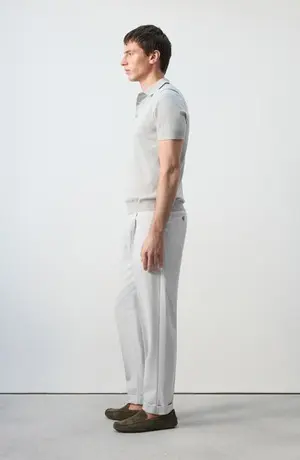 Mango Pleated Wide Leg Wool Trousers