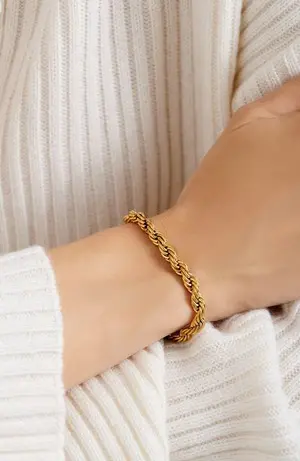 KATIE LOXTON Reine Rope Bracelet