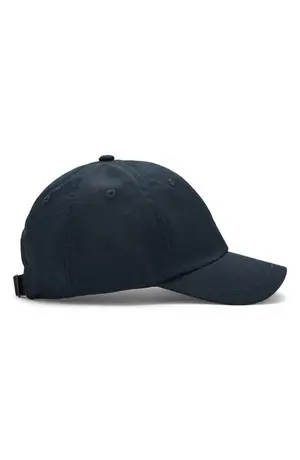 Mango Cotton Baseball Cap - Navy