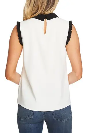 CECE DUPRAZ Lace Trimmed Tank