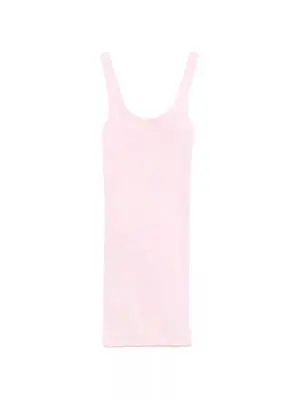 MC2 SAINT BARTH Deana Crinkle-effect Mini Dress